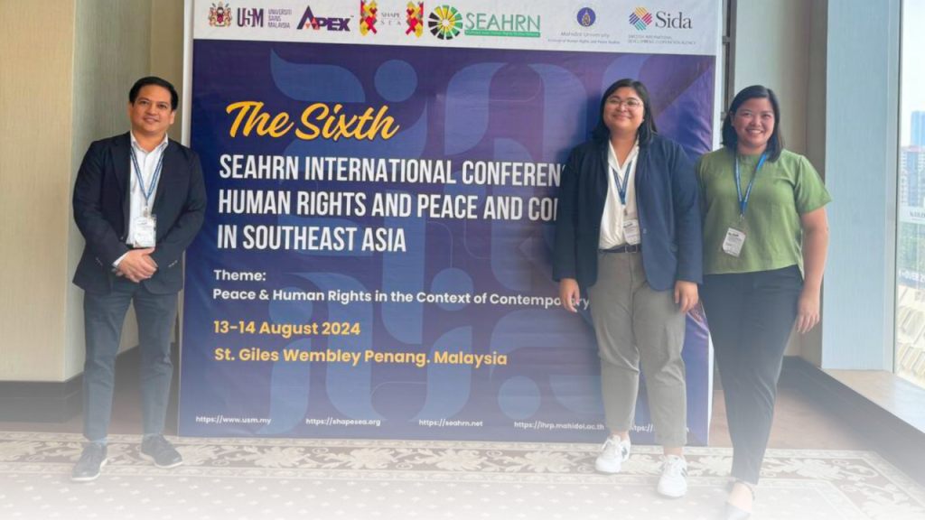 AHRC lawyers participate in 2024 SEAHRN International Conference on ...